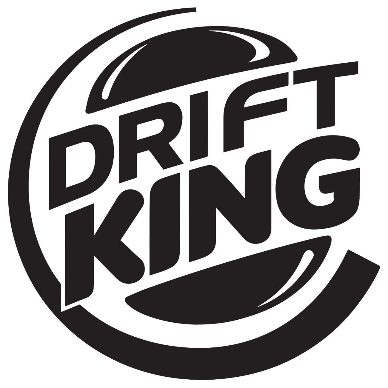 Drift king 1 - Vis alle stickers - FolieGejl.dk