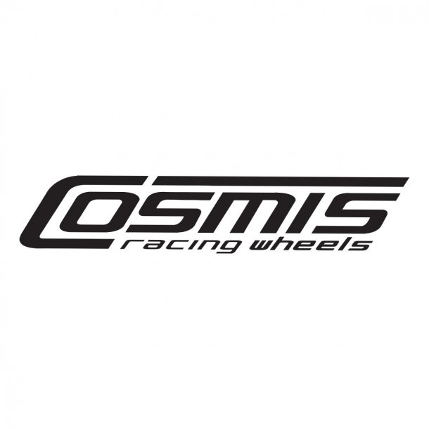 cosmis racing wheels logo - Vis alle stickers - FolieGejl.dk