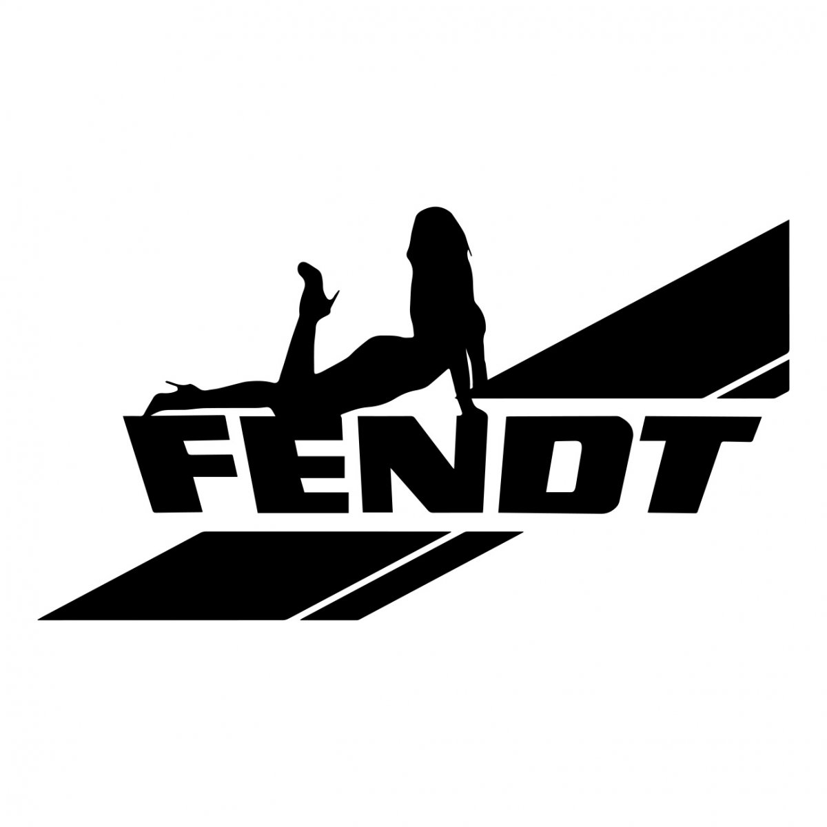fendt logo girl - Vis alle stickers - FolieGejl.dk
