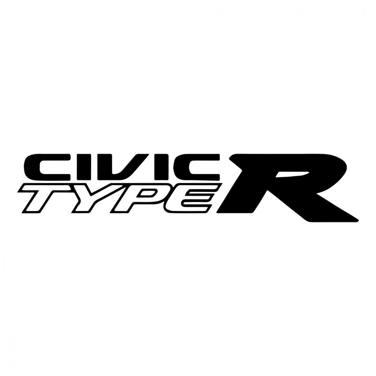 honda civic type r logo - Vis alle - FolieGejl.dk