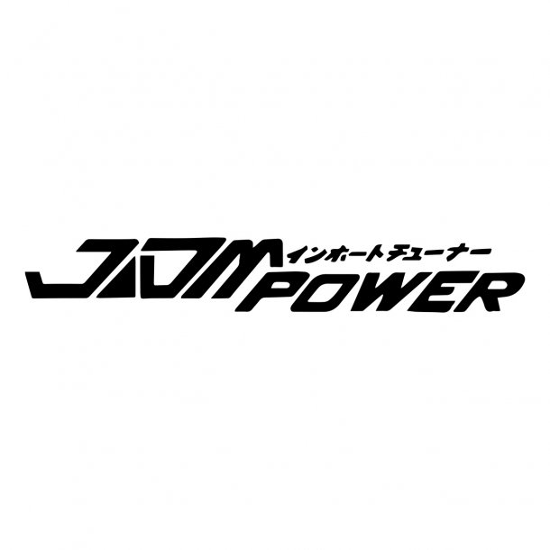 jdm power - Vis alle stickers - FolieGejl.dk