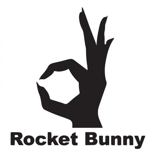 rocket bunny logo - Vis alle stickers - FolieGejl.dk