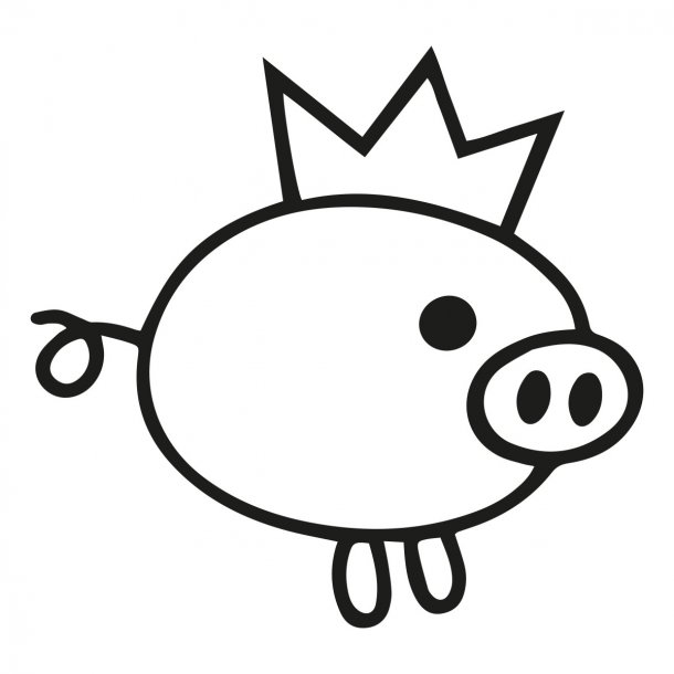 rocketbunny pig - Vis alle stickers - FolieGejl.dk