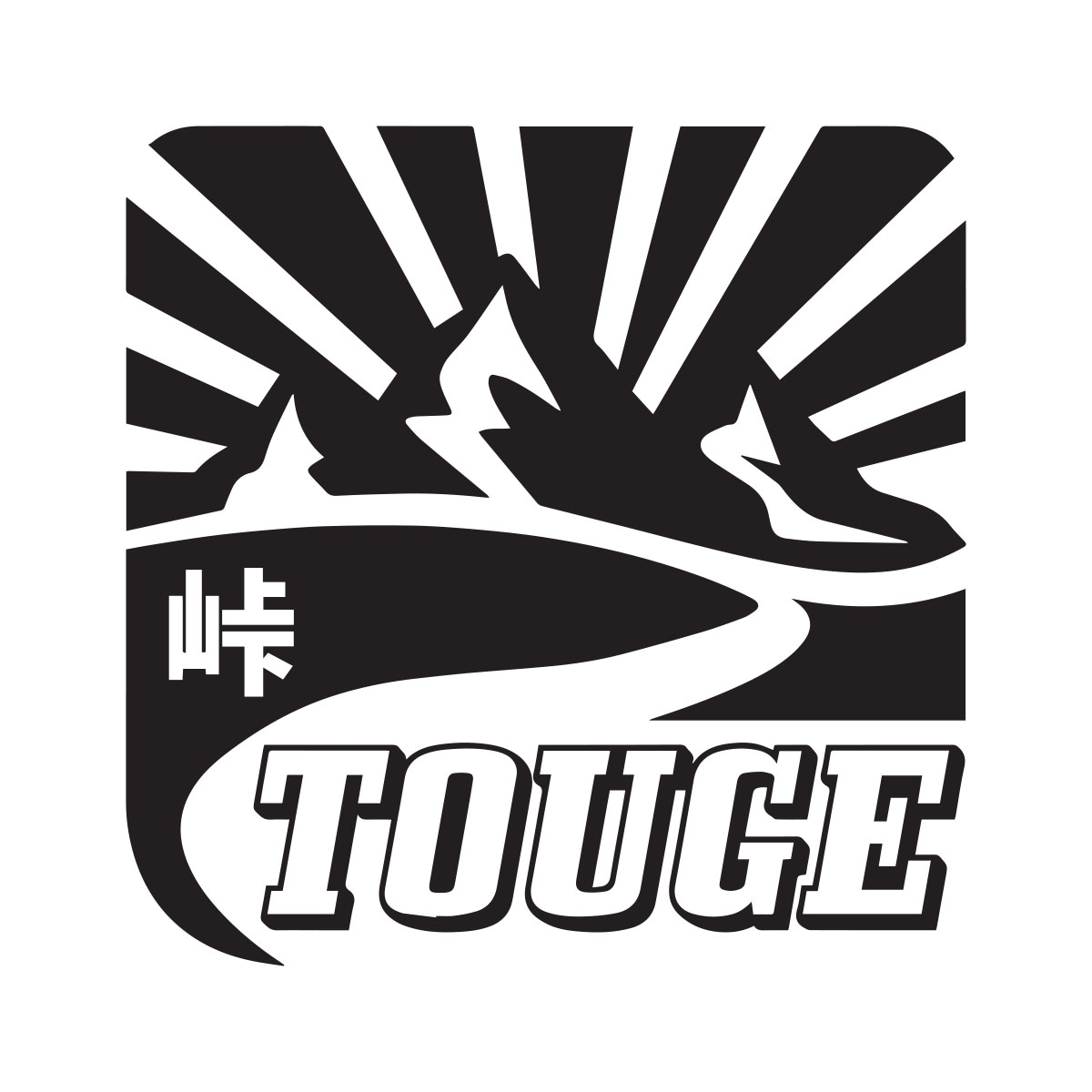 touge patch jdm - Vis alle stickers - FolieGejl.dk