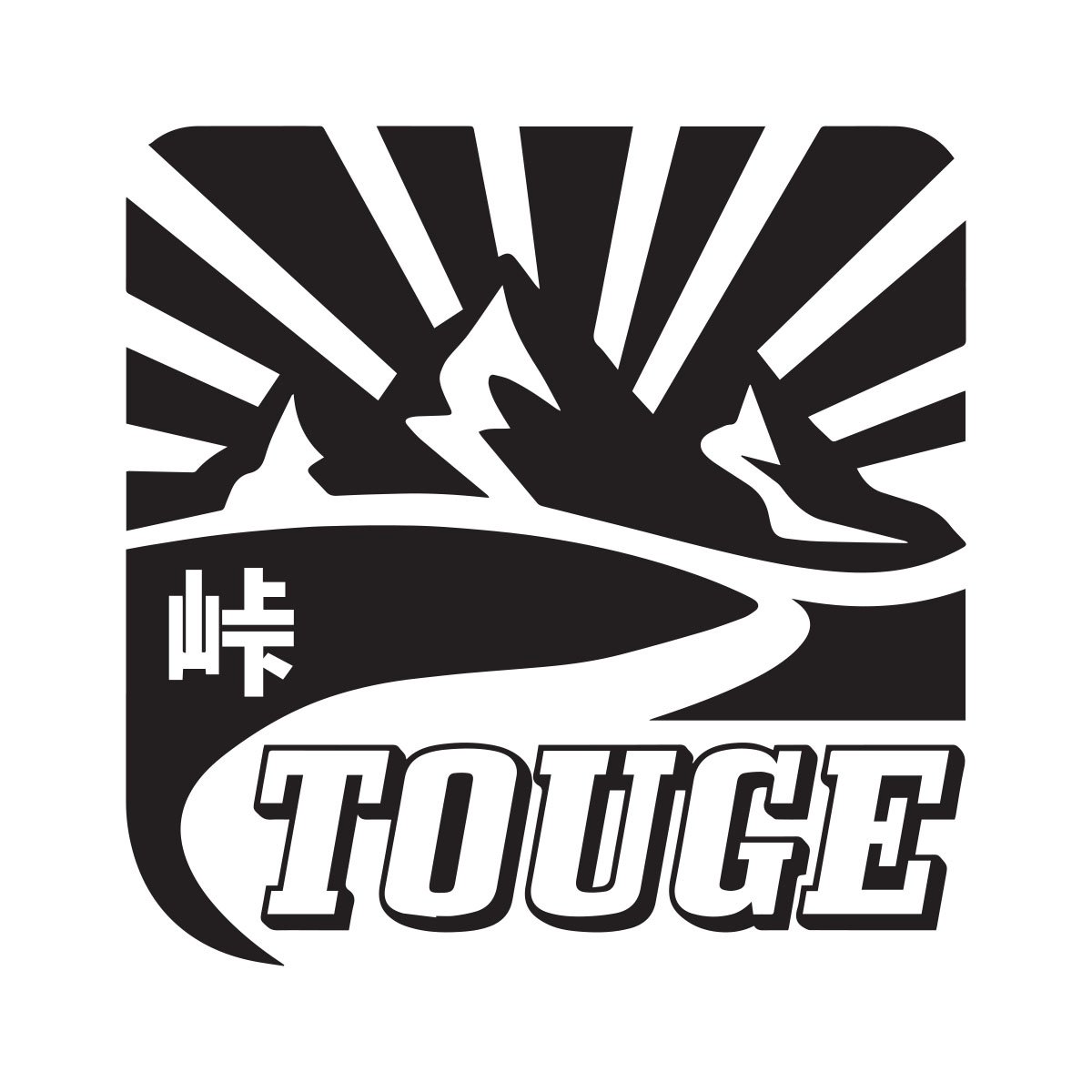 touge patch jdm - Vis alle stickers - FolieGejl.dk